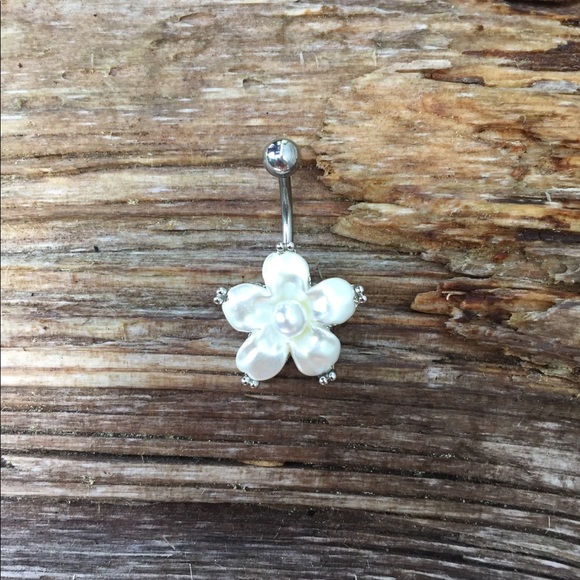 Jewelry | Pretty Flower Belly Button Navel Ring | Poshmark